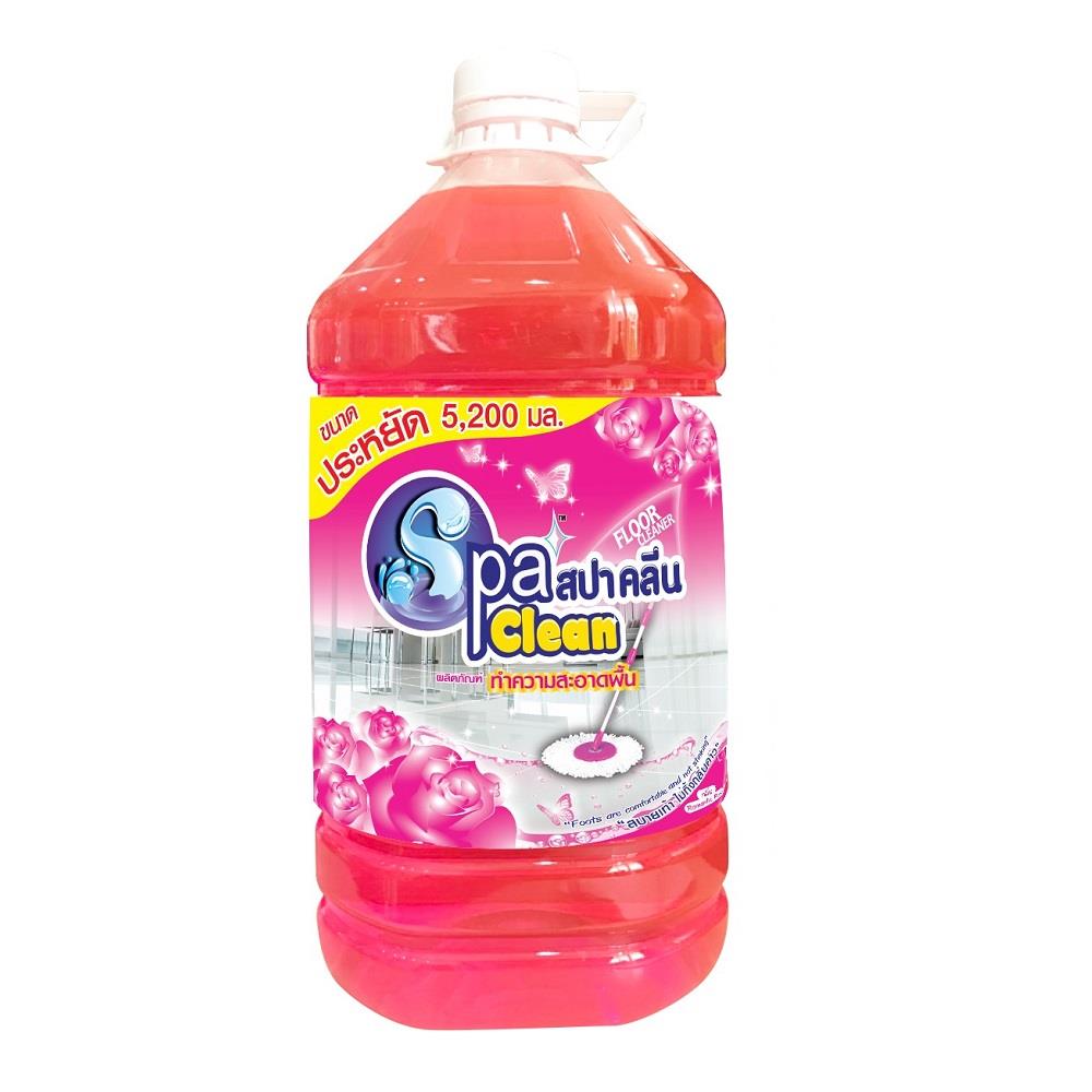 น้ำยาทำความสะอาดพื้นผิวทั่วไป SPACLEAN 5,200ml ROMANTIC ROSE