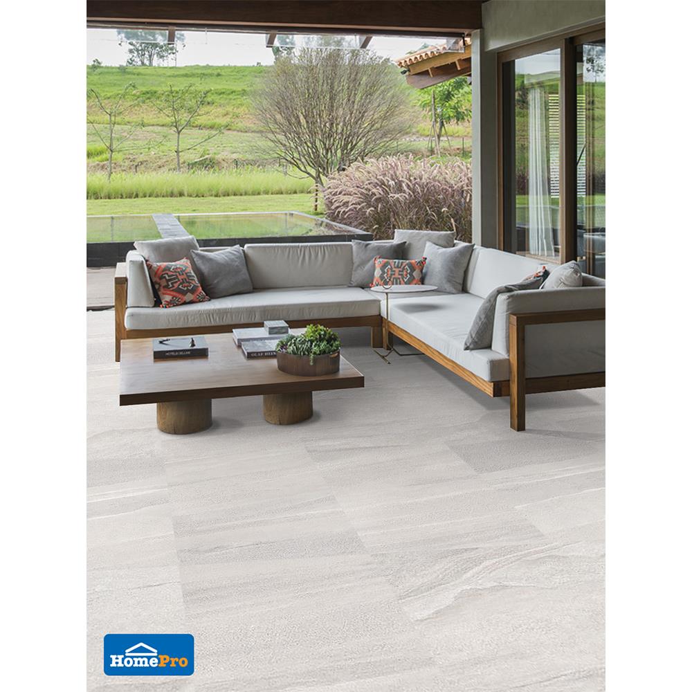 กระเบื้องพื้น 60X60 ซม. CERGRES อูซี่ เทา A 1.44M2