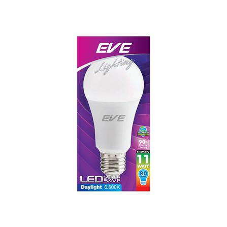 หลอด LED EVE A60 SUPER SAVE 11 วัตต์ DAYLIGHT E27