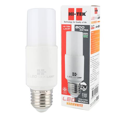 หลอด LED HI-TEK ECO STICK 12 วัตต์ E27 WARMWHITE