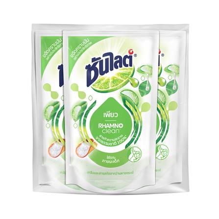 น้ำยาล้างจาน SUNLIGHT PLUS PURE 450 มล. แพ็ก 3 ชิ้น