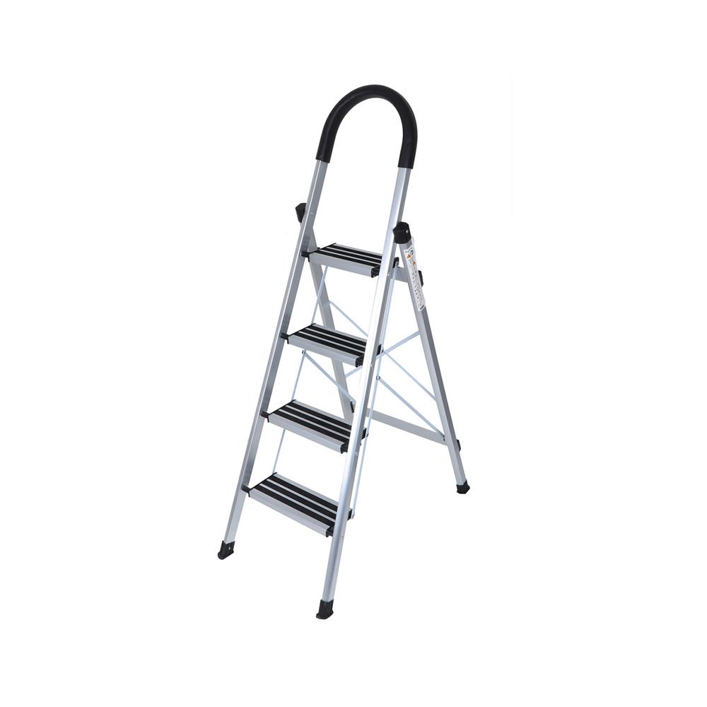 A-FRAME ALUMINUM LADDER WITH HANDLE BAR MATALL 4-STEP