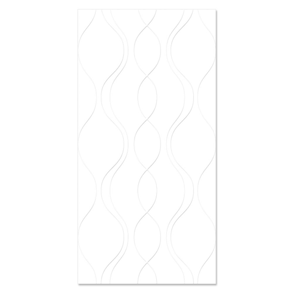 WALL TILE 8X16" DURAGRES AIRA WHITE 1M2