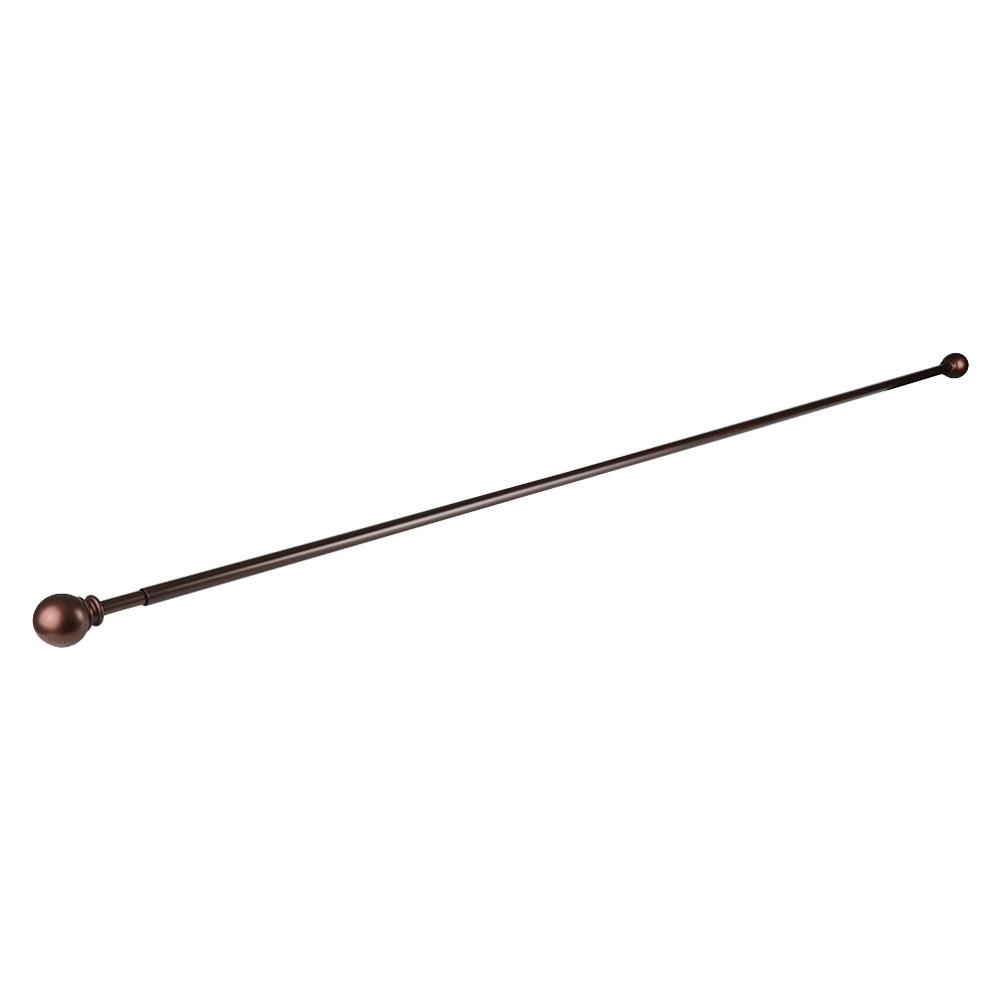 รางเหล็ก HOME LIVING STYLE BALLOON ยืดหด 180-310 ซม. สีน้ำตาล