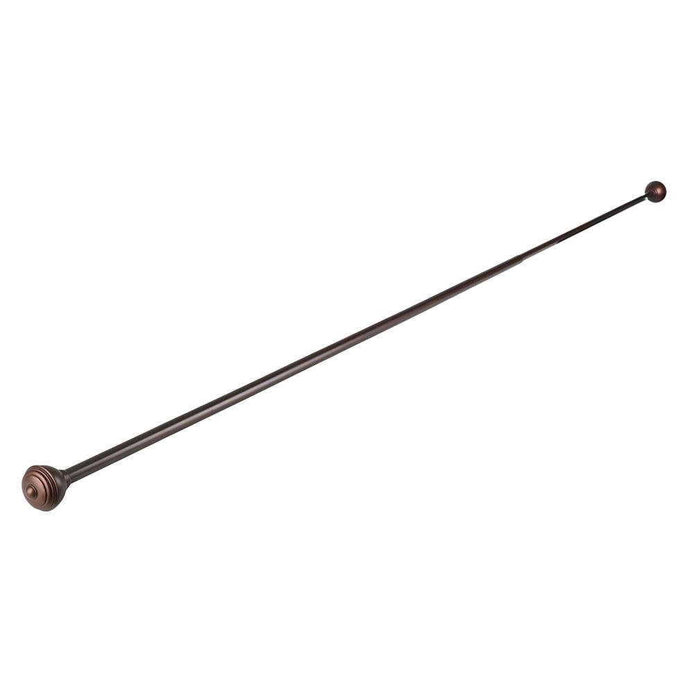 STEEL TENSION ROD HOME LIVING STYLE STACKER 110-210CM BROWN