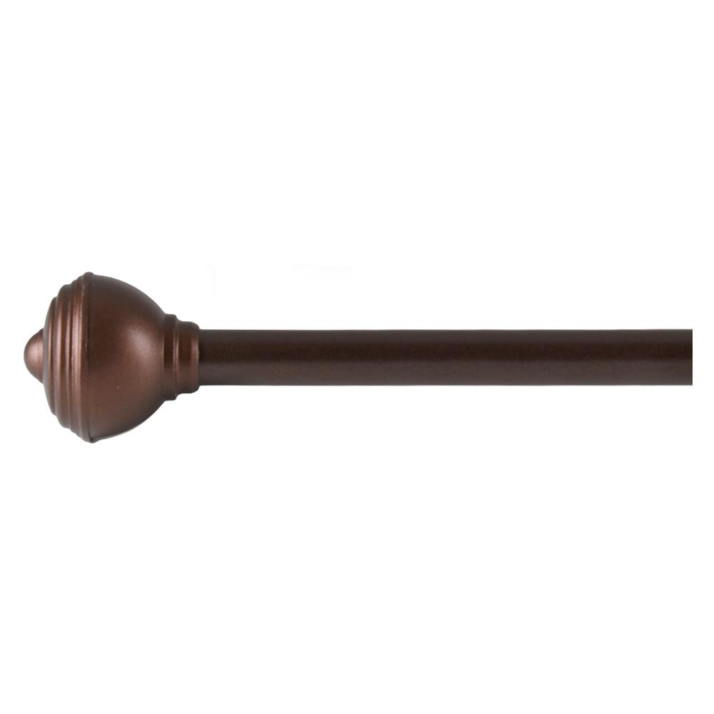 STEEL TENSION ROD HOME LIVING STYLE STACKER 180-310CM BROWN