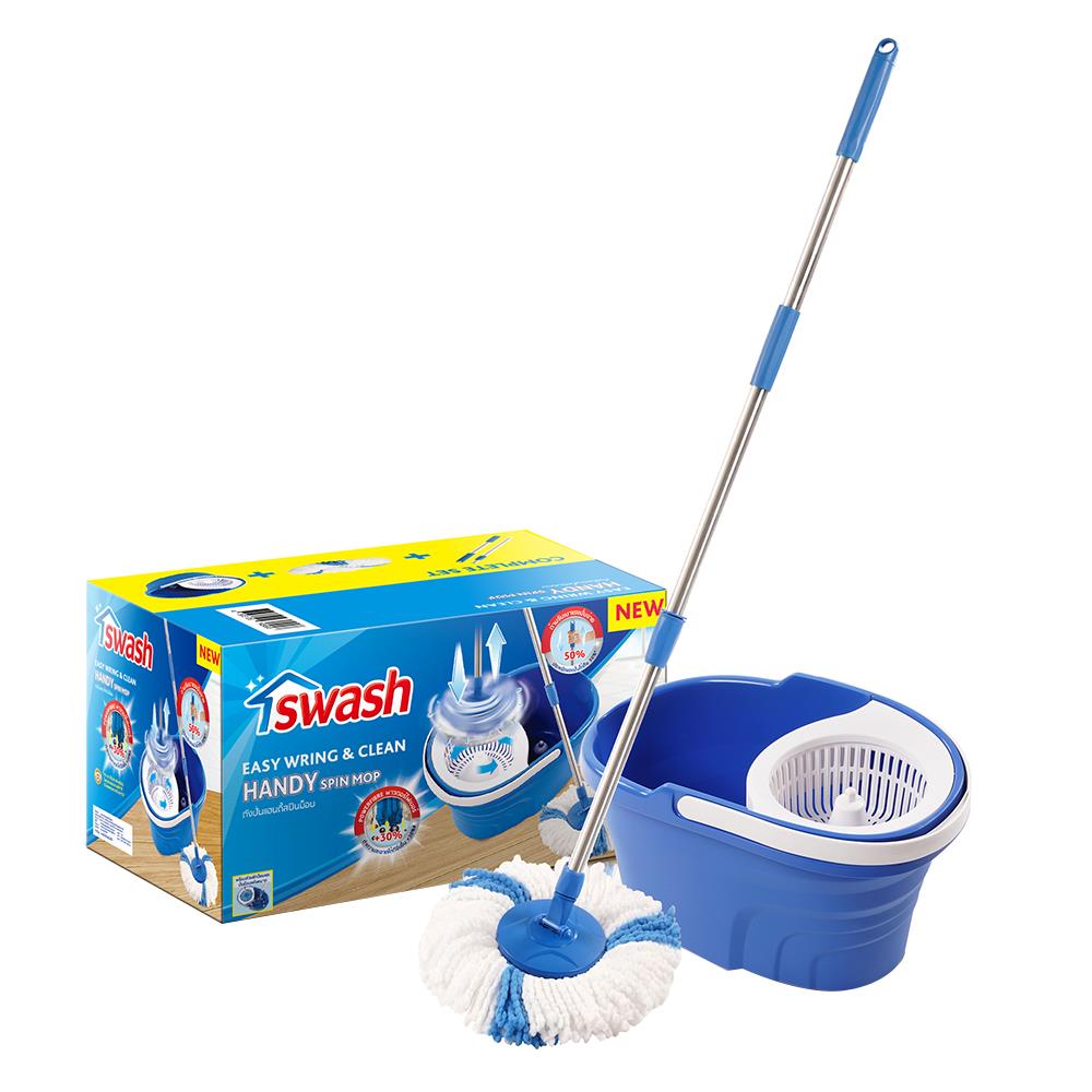 SPIN BUCKET MOP SET SWASH HANDY BLUE