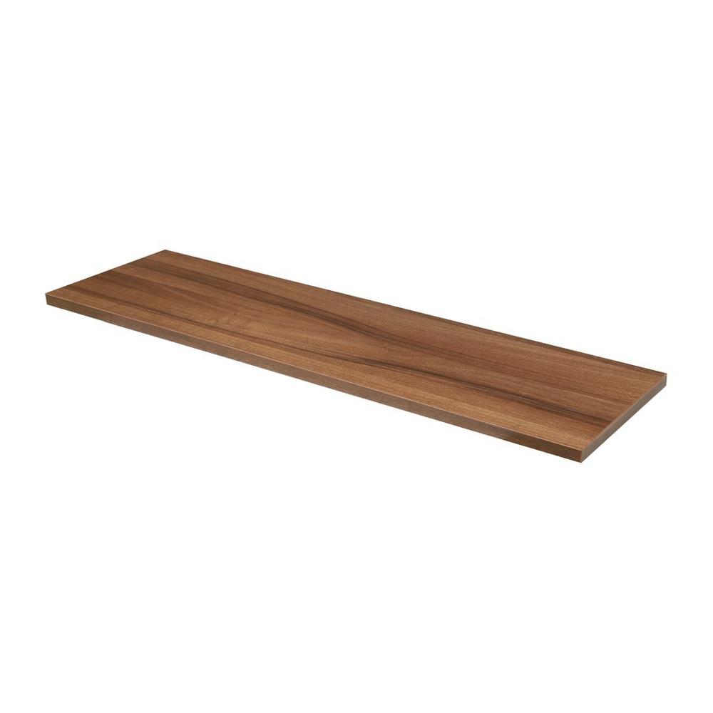 WALL SHELF STACKO 80X24X1.6CM BROWN