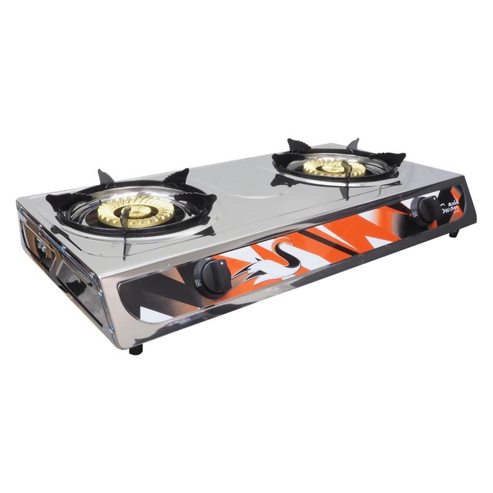 GAS STOVE TABLE AXIA SWAN 2G STAINLESS