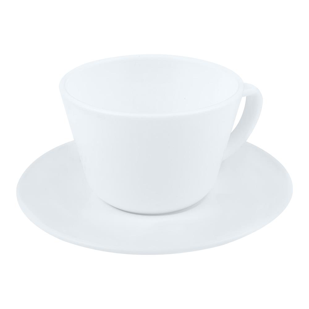 ชุดถ้วยกาแฟแก้วโอปอล 200ml KECH AURA