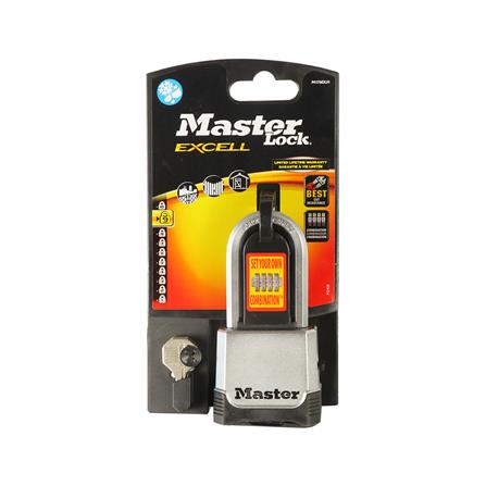 กุญแจคล้อง MASTER LOCK M176EURDLH 56 มม. สีเงิน