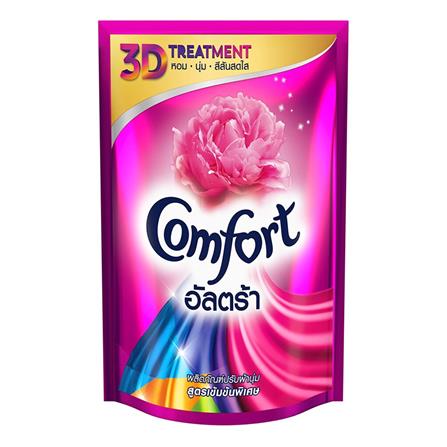 รีฟิลน้ำยาปรับผ้านุ่ม COMFORT 600ml ULTRA PINK