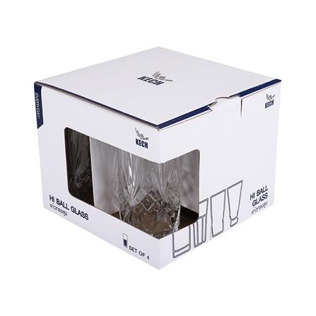 แก้วน้ำ 380ml KECH PINE แพ็ค 4 ใบ