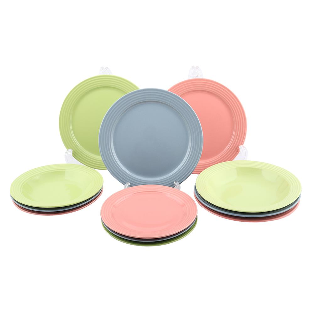 จานเซรามิกลึก 9" KECH GREENERY