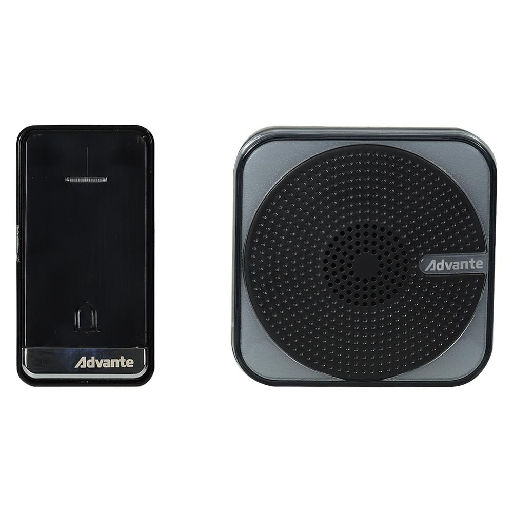 WIRELESS DOOR BELL KINETIC ADVANTE FE-591P-MT BLACK