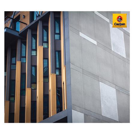 สีน้ำทาภายนอก CAPTAIN PARASHIELD COOLMAX BASE C สีขาว เนียน 2.5 แกลลอน