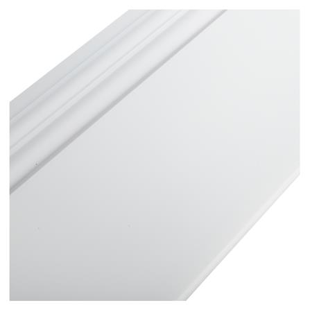 บัวพื้น PS LINEDEKOR MG3401-5 9.0x300x0.7 ซม. สีขาวด้าน