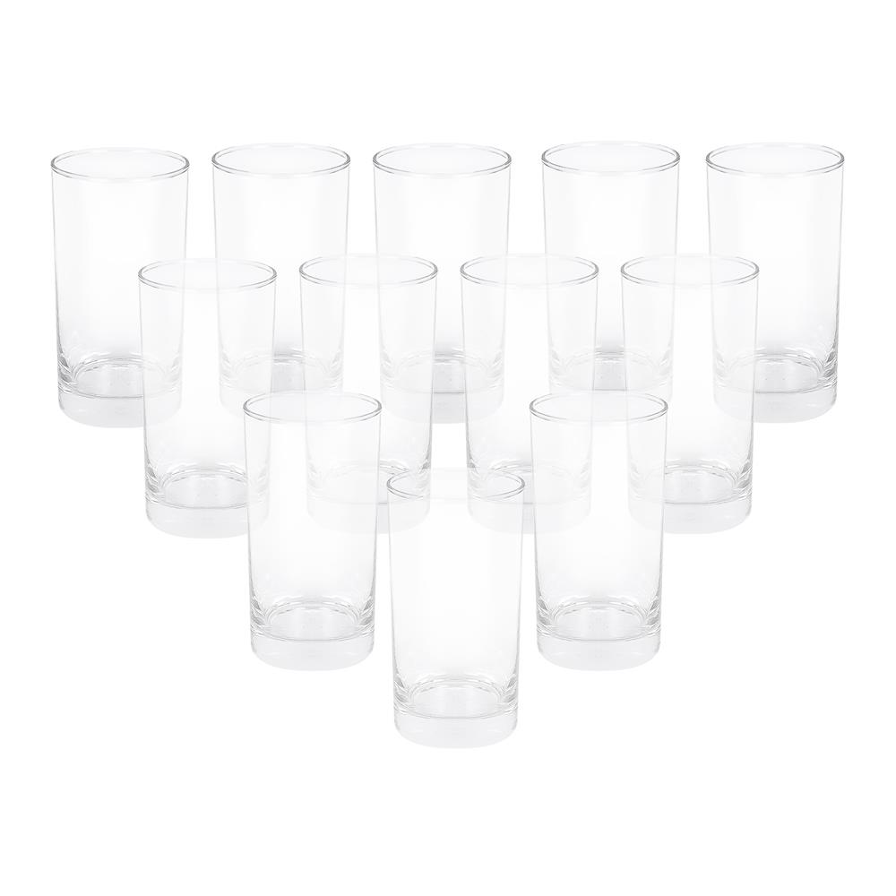 แก้วน้ำ 280ml OCEAN GLASS FIN LINE HI BALL แพ็ก 12 ใบ