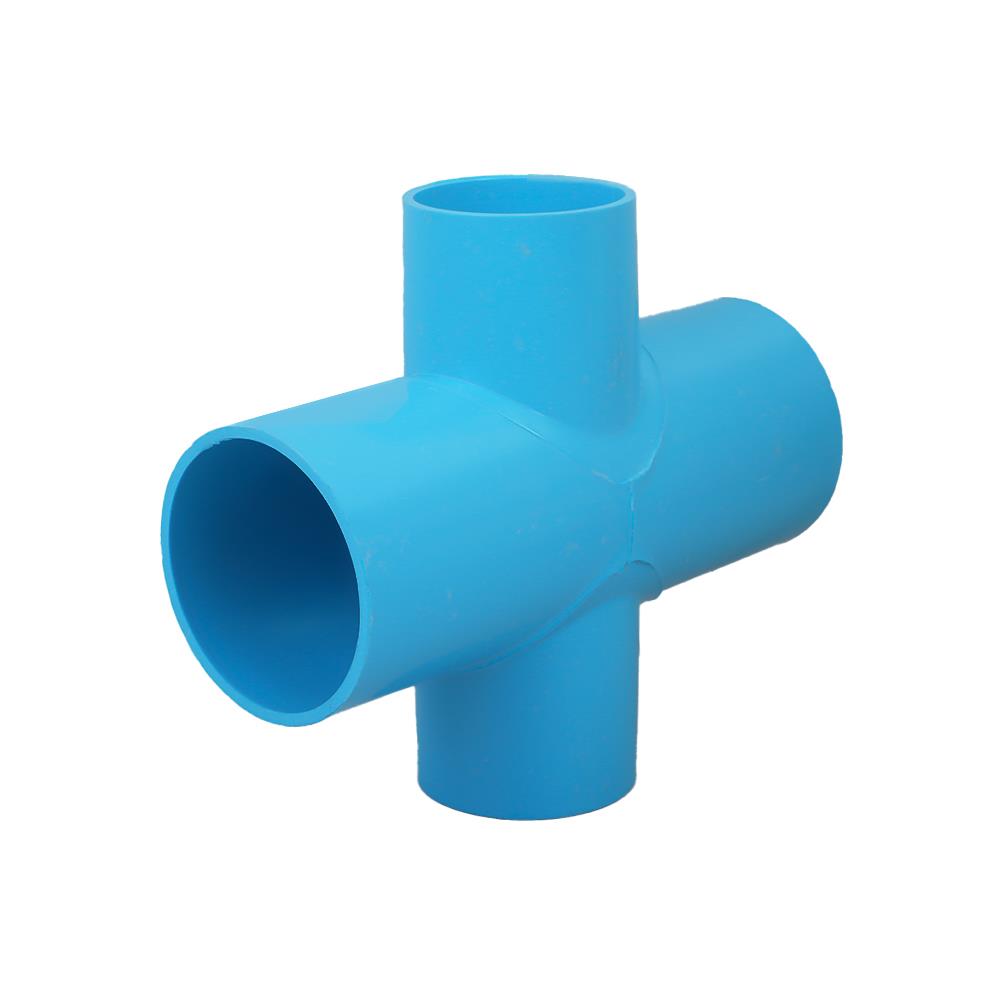 สี่ทางเกษตรลด PVC TOWAI 2 นิ้ว x 1 1/2 นิ้ว สีฟ้า