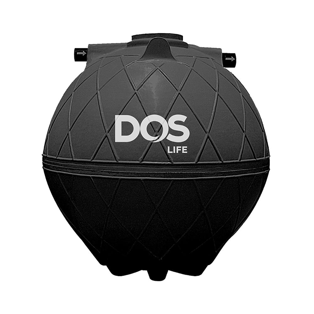ถังบำบัดน้ำเสีย DOS SUPER SEPT 4000 ลิตร สีดำ