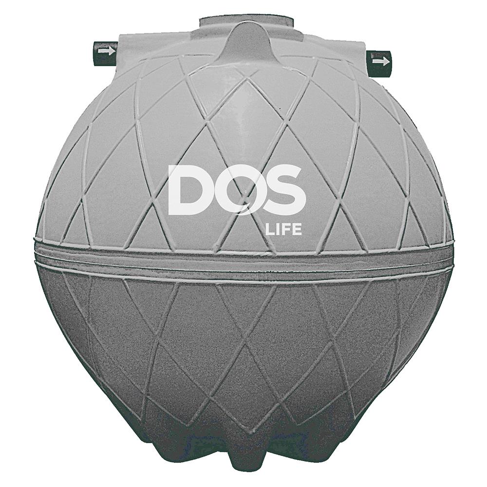 SEPTIC TANK DOS COMPACT GREY 6000L