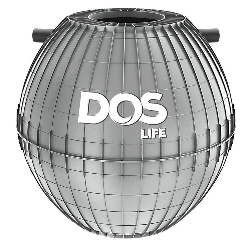 CIRCLE SEPTIC TANK DOS ULTRA 2000L GRAY