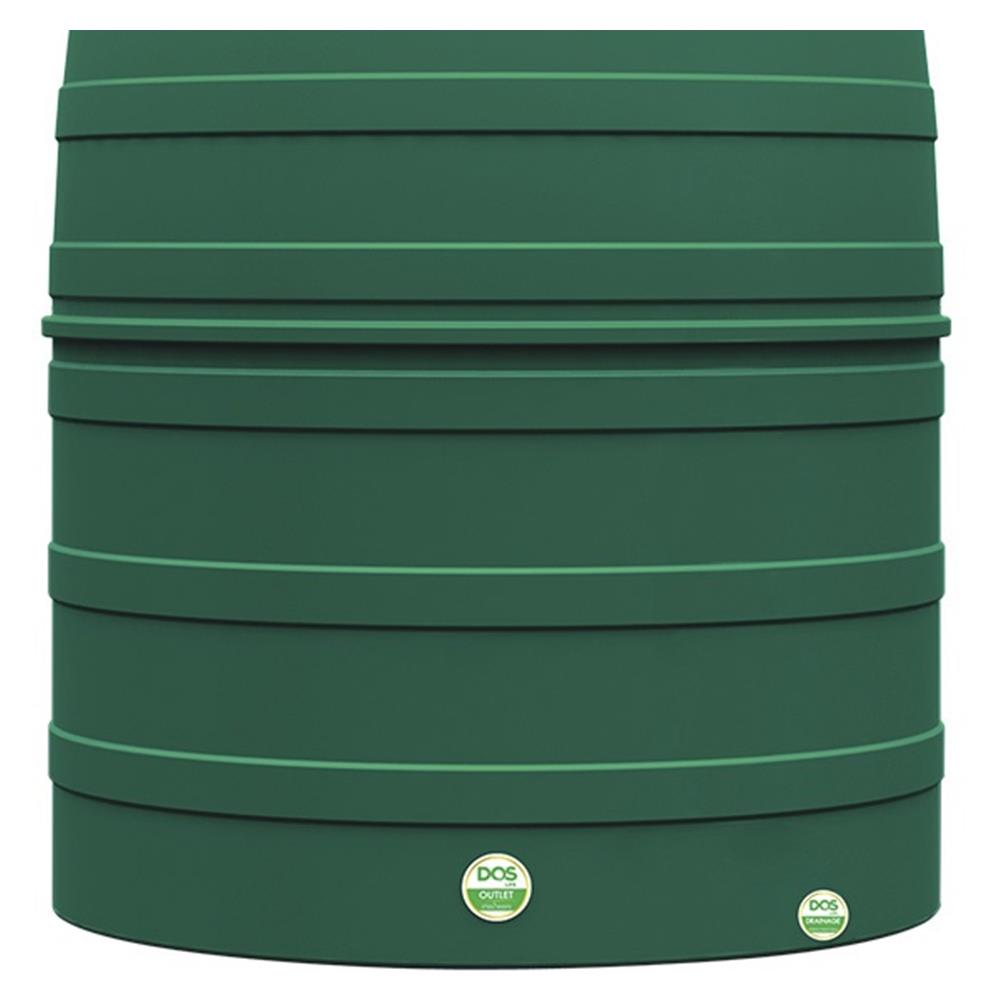 ถังเก็บน้ำ DOS GREENERY 2000 ลิตร สีเขียว