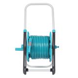 GROUND-BASED HOSE REEL SPRING 1/2"X25M CYAN