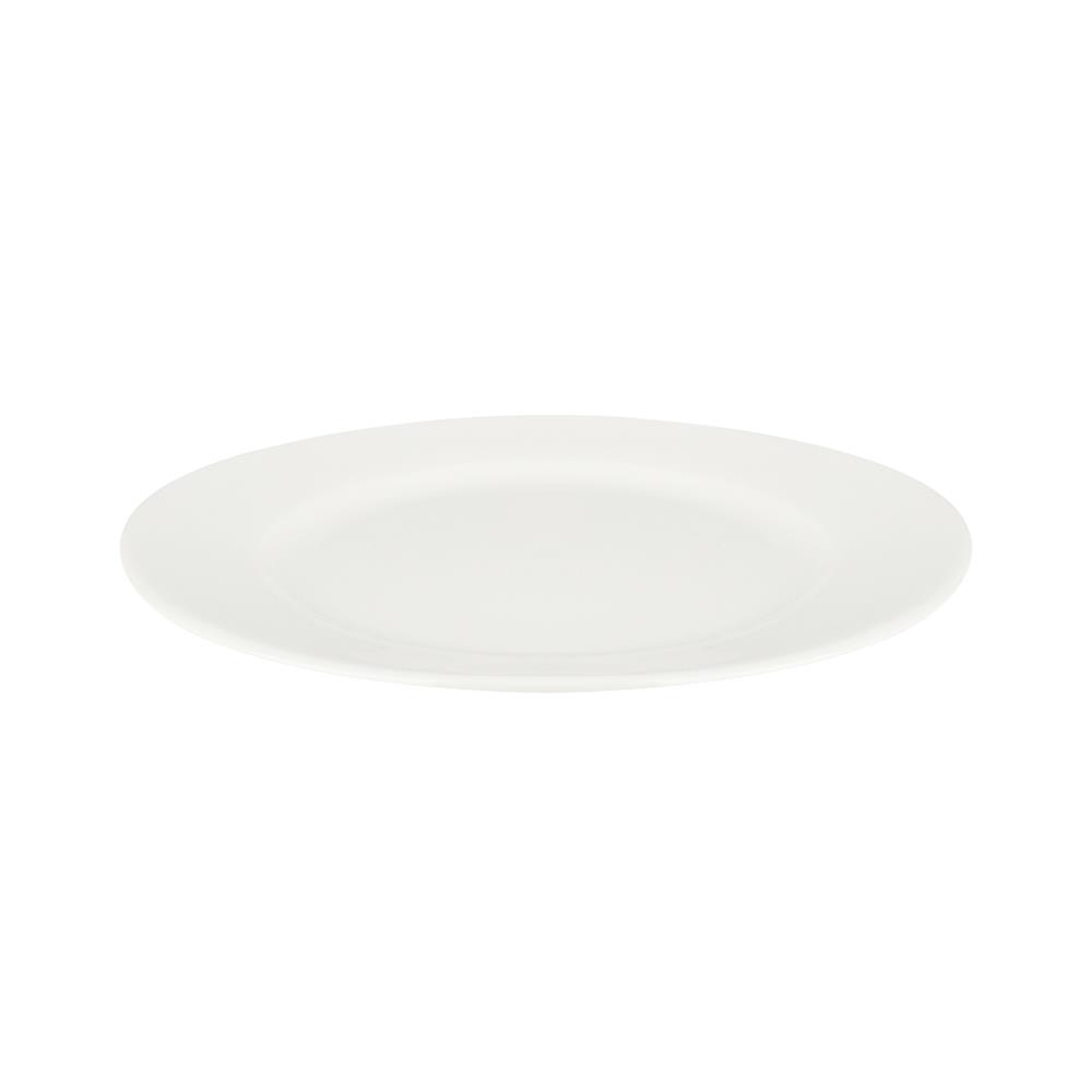 CERAMIC FLAT PLATE 7" KECH SNOW