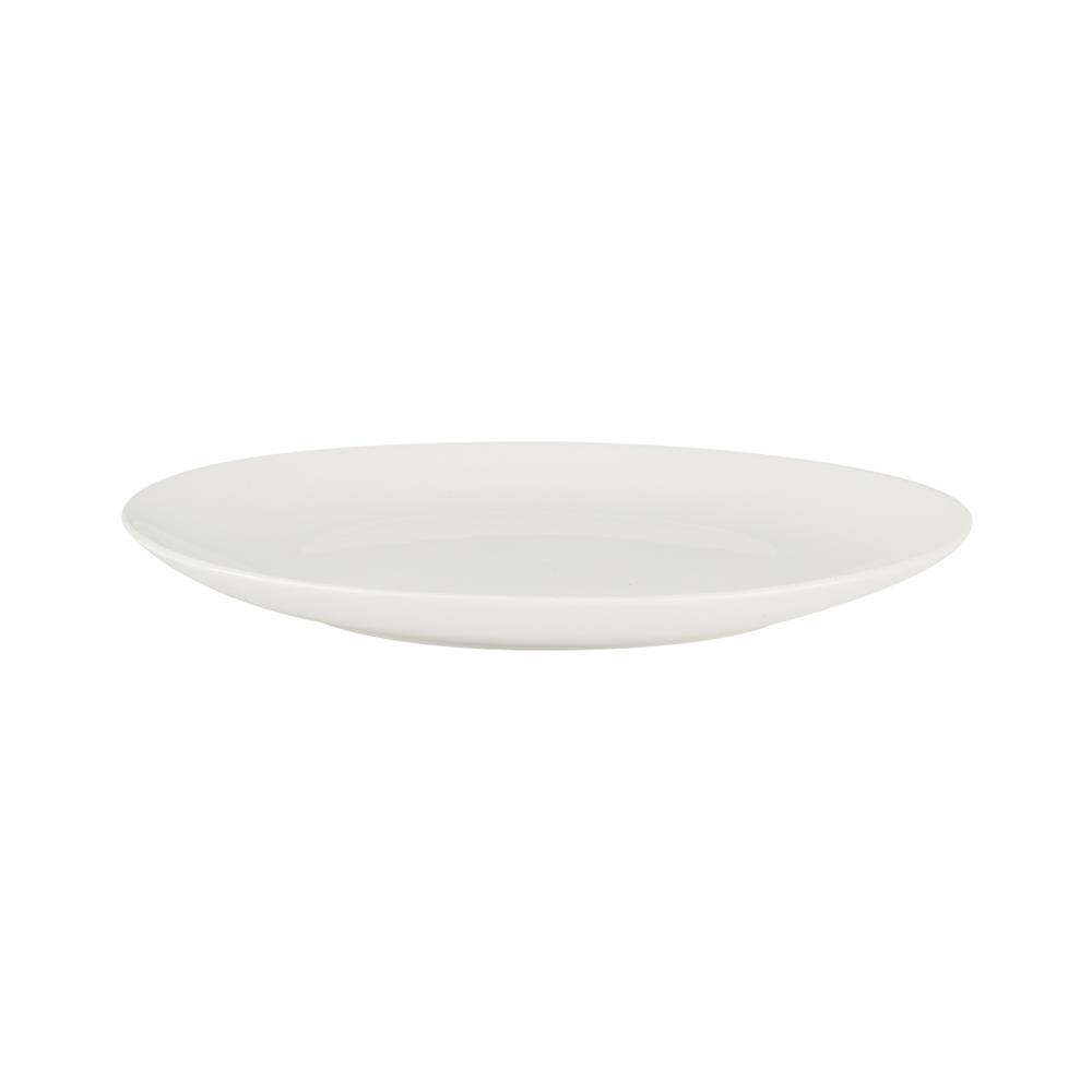 CERAMIC COOP PLATE 8" KECH SNOW