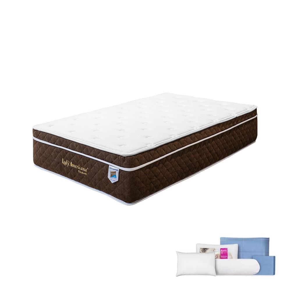 ที่นอน 3.5 ฟุต LADY AMERICANA ELIZABETH พร้อมชุดเครื่องนอน 7 ชิ้น