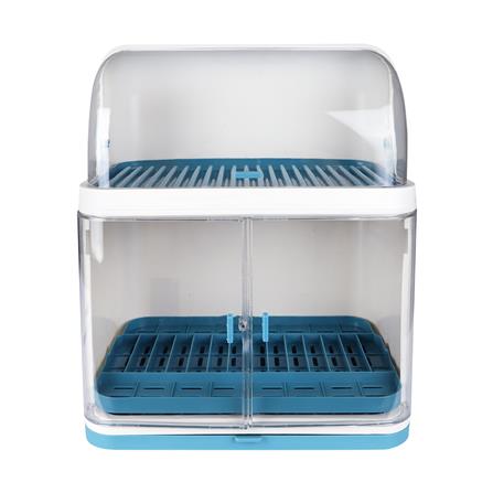 2-TIER PLASTIC DISH DRAINER WITH COVER KECH 19110601