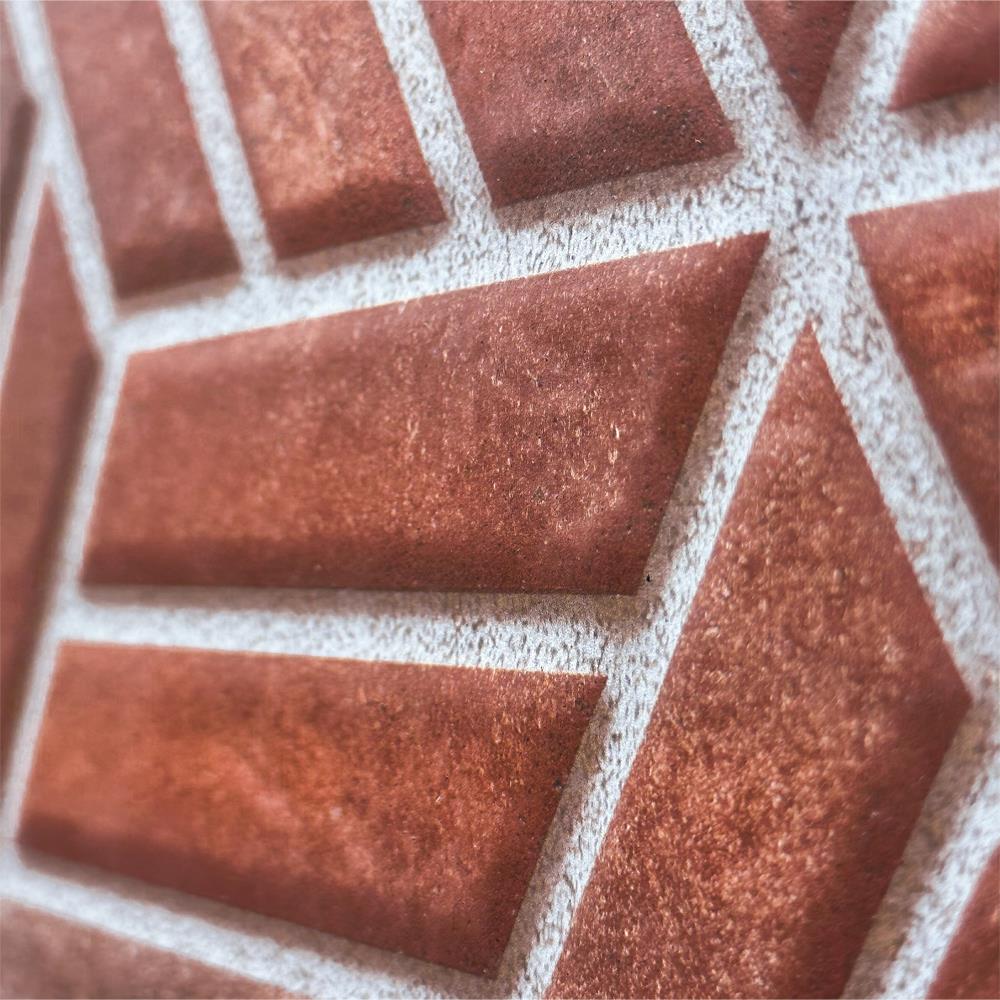 FLOOR TILE 16X16IN TARA ENIGMA TERRACOTTA PM 0.96M2