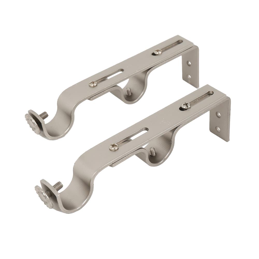 DOUBLE LAYER BRACKET HOME LIVING STYLE WD 19MM SILVER
