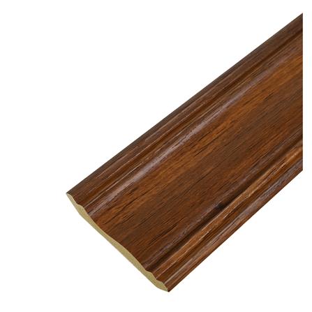 PVC BASEBOARD CROBERN 7.5X240X1CM OAK-TEAK