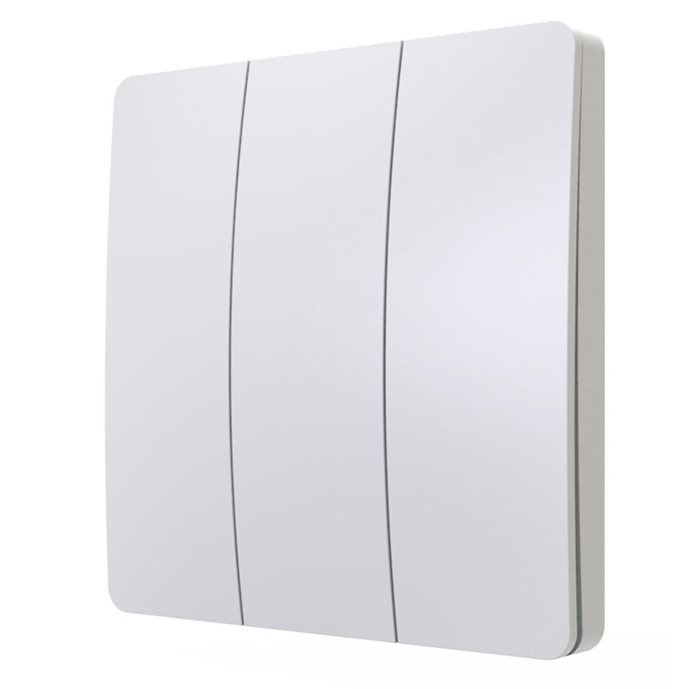 สวิตช์ไร้สาย 3ช่อง HWS-3P/W WH IP67 HAC