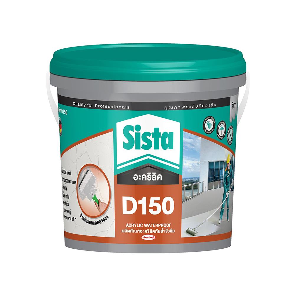 ACRYLIC SEALANT SISTA D150 4KG GRAY