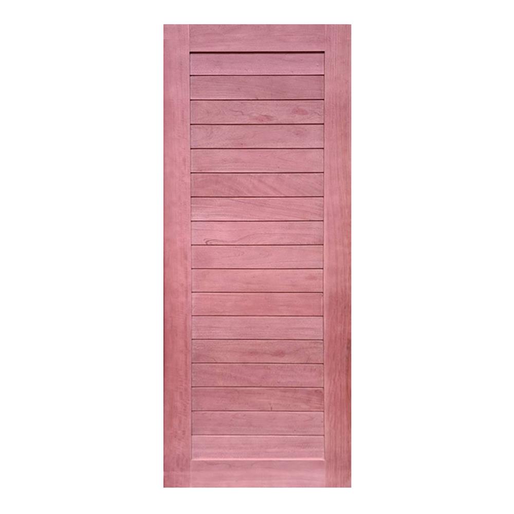 RED MERANTI WOOD DOOR AZLE MODERN 80X200CM