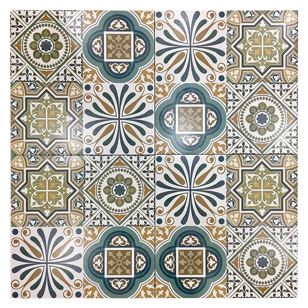 FLOOR TILE TARA SELENA NEW 40X40CM COLOURFUL 0.96M2