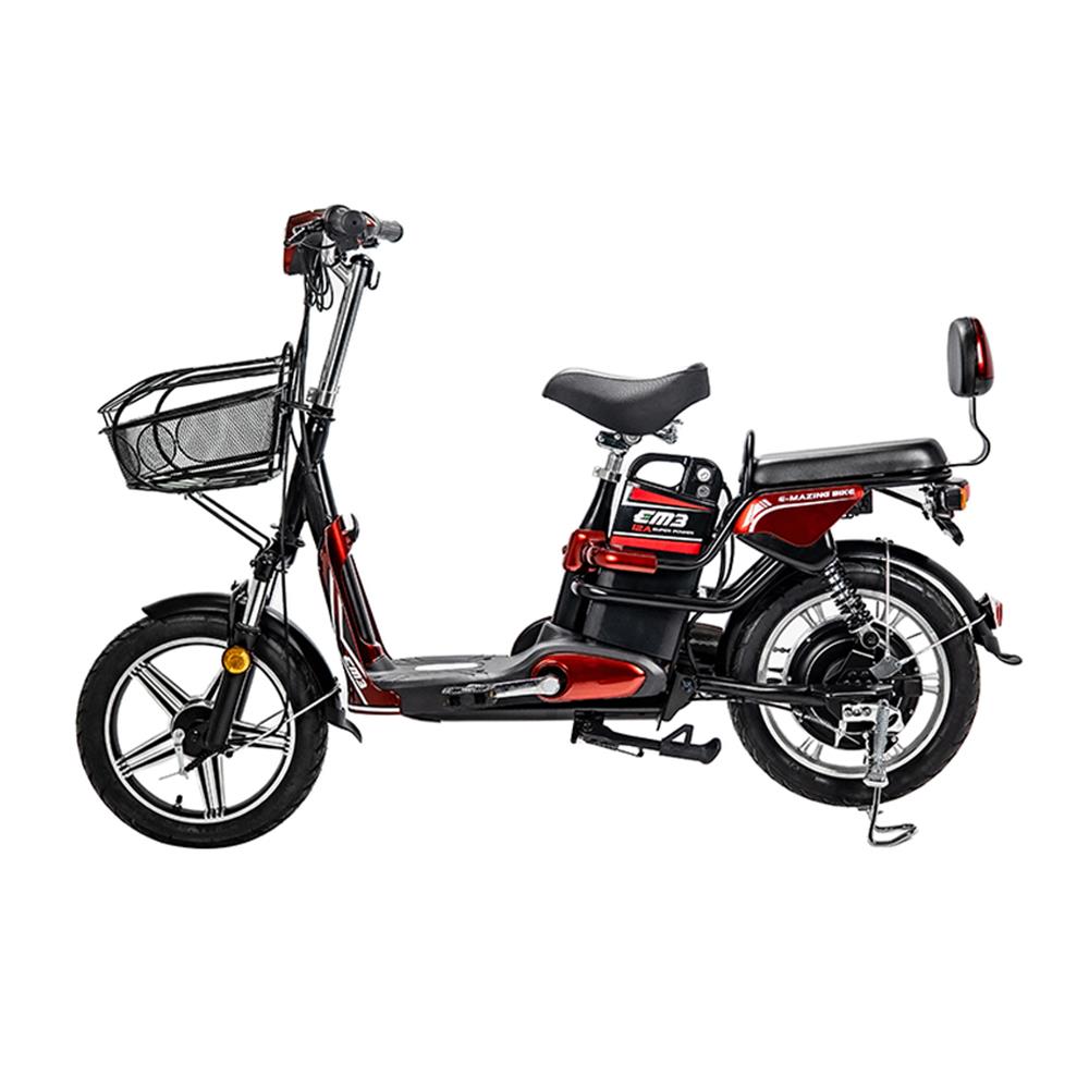 จักรยานไฟฟ้า EM EM3 สีแดง