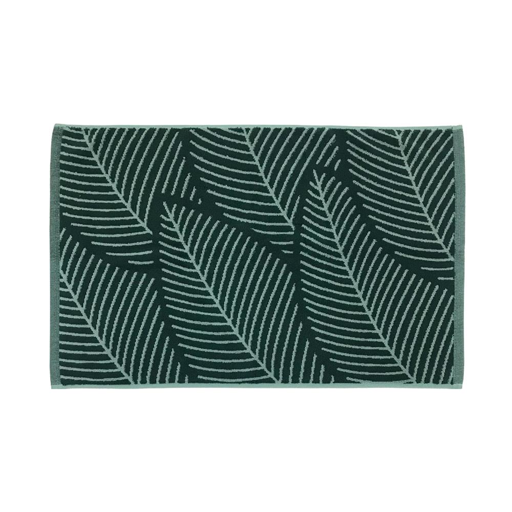 TOWEL RUG HOME LIVING STYLE MADAGAS 17X28" GREEN