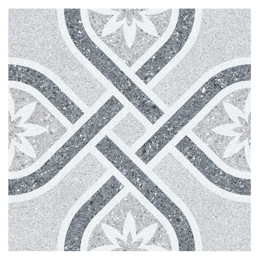 FLOOR TILE 16X16" LION WONG DUEN GREY EXC 0.96M2