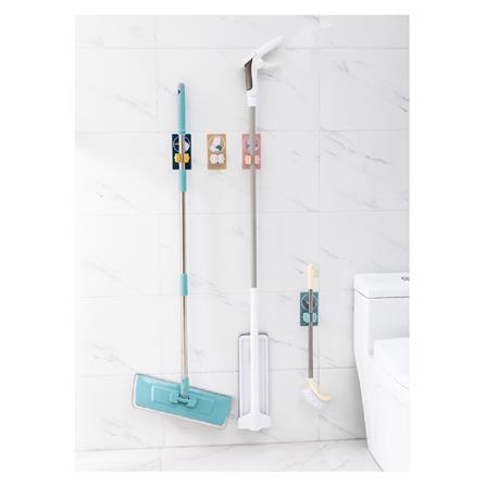 WALL-MOUNTED CLEANING TOOL HOLDER ACCO GREEN