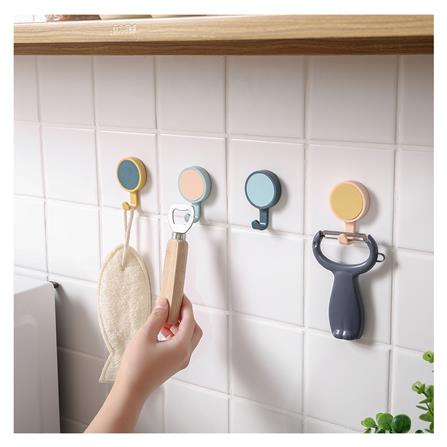 WALL-MOUNTED CLEANING TOOL HOLDER ACCO GREEN