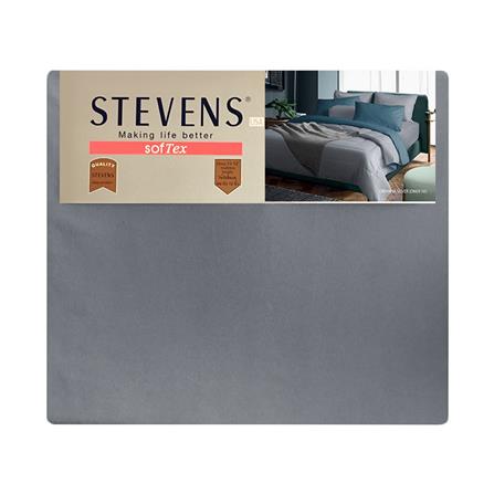 ชุดผ้าปูที่นอน 5 ฟุต 5 ชิ้น STEVENS SOFTEX สี ORIANNA9 SILVER
