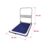 รถเข็นพื้นเหล็ก 4 ล้อ MATALL JR3001 280 กก.