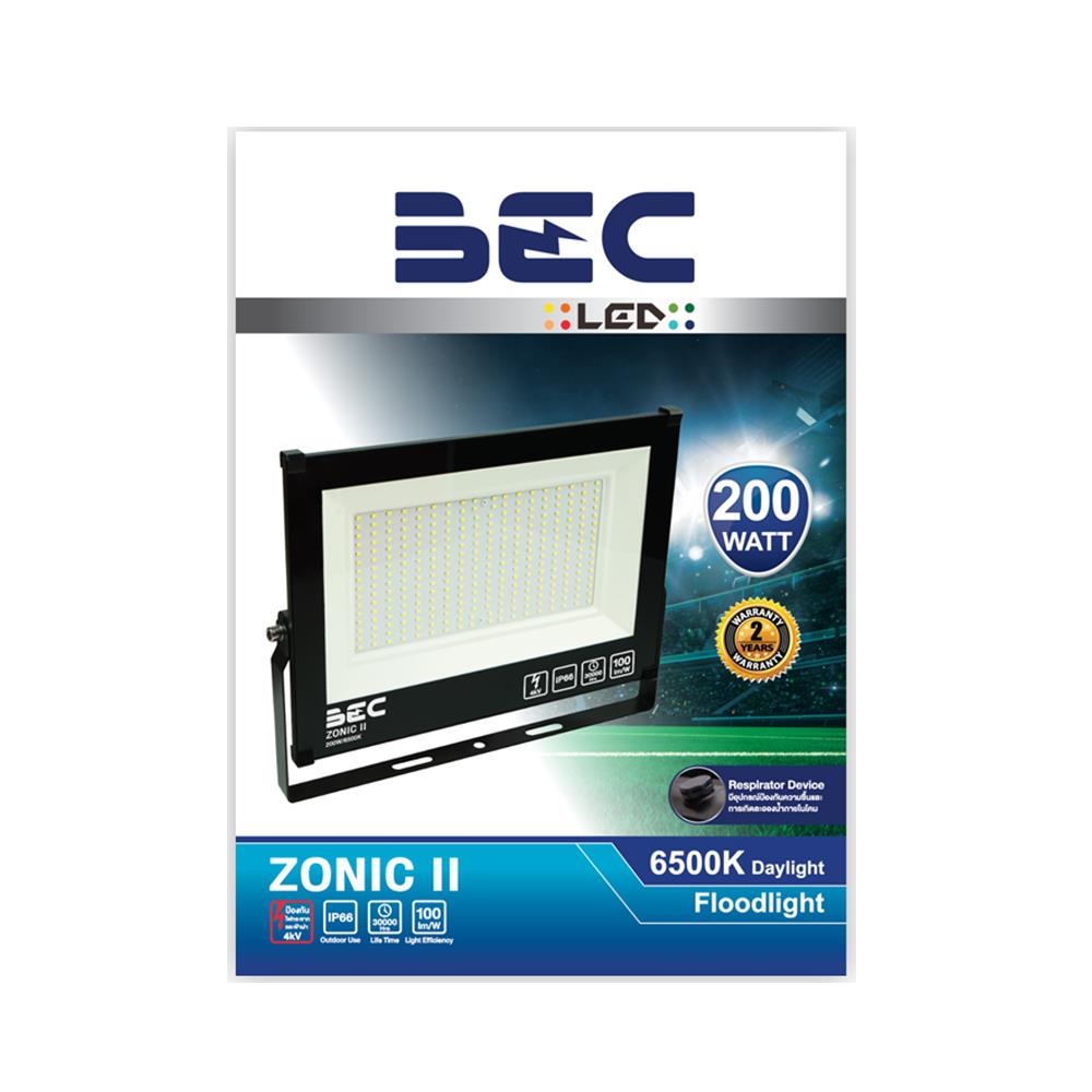 สปอตไลท์ภายนอก LED BEC ZONIC2 200 วัตต์ DAYLIGHT IP65