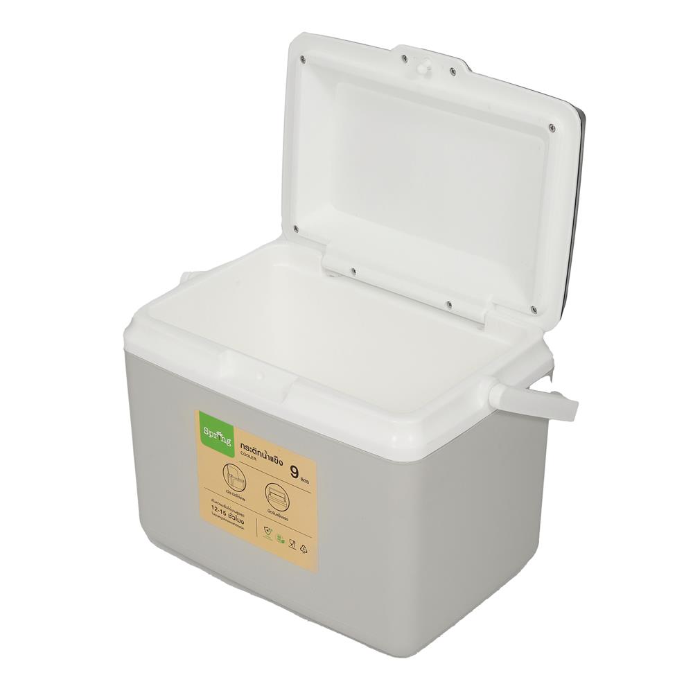 COOLER SPRING 9L GREY/BLUE