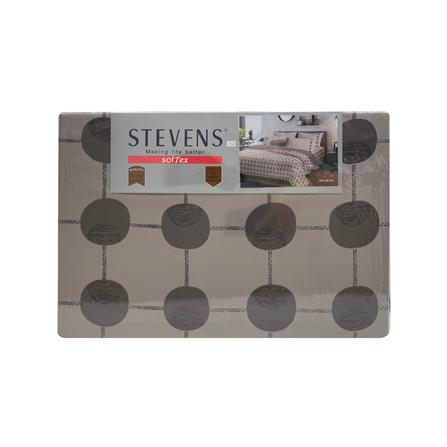 ชุดผ้าปูที่นอน 6 ฟุต 5 ชิ้น STEVENS SOFTEX KE02