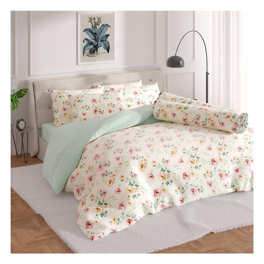 BEDSHEET SET 5' 5PCS FROLINA MICROTEX DF015